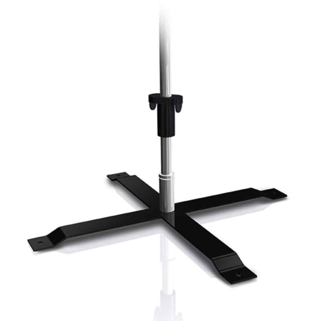 Interior / exterior cross flag base - M&M Graphic