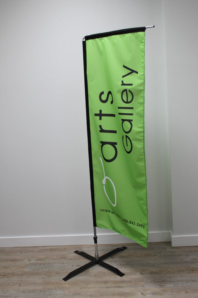 Square Flag (canvas and structure) - M&M Graphic